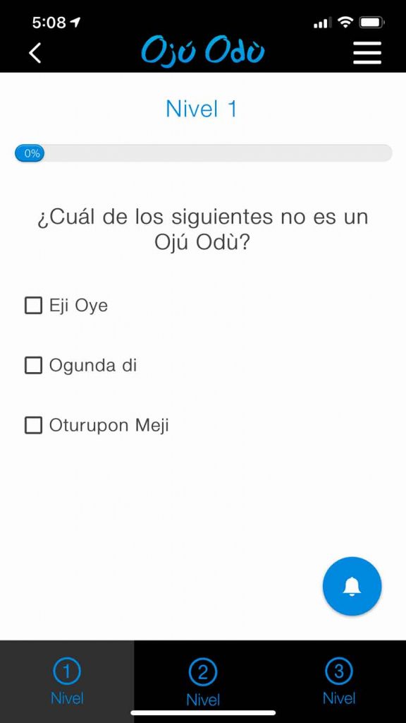 Ojú Odù, the app of the 16 main signs of Ifá - Ilé Awo