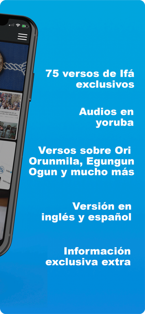 App Apola Ogbè, versos de Ifá y audios de los signos de Ogbè - Ilé Awo