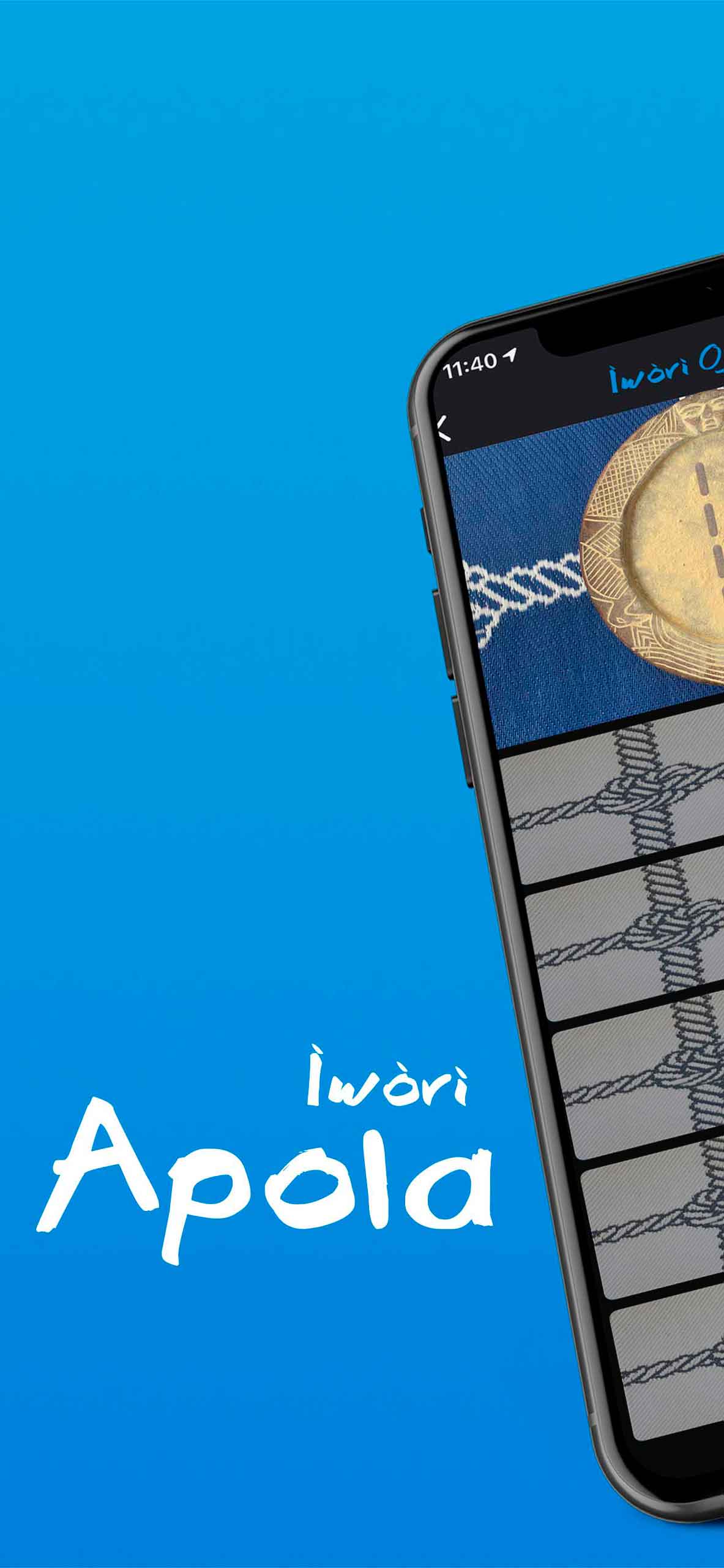 Idasa, the new application with information from the Eerindilogun - Ilé Awo