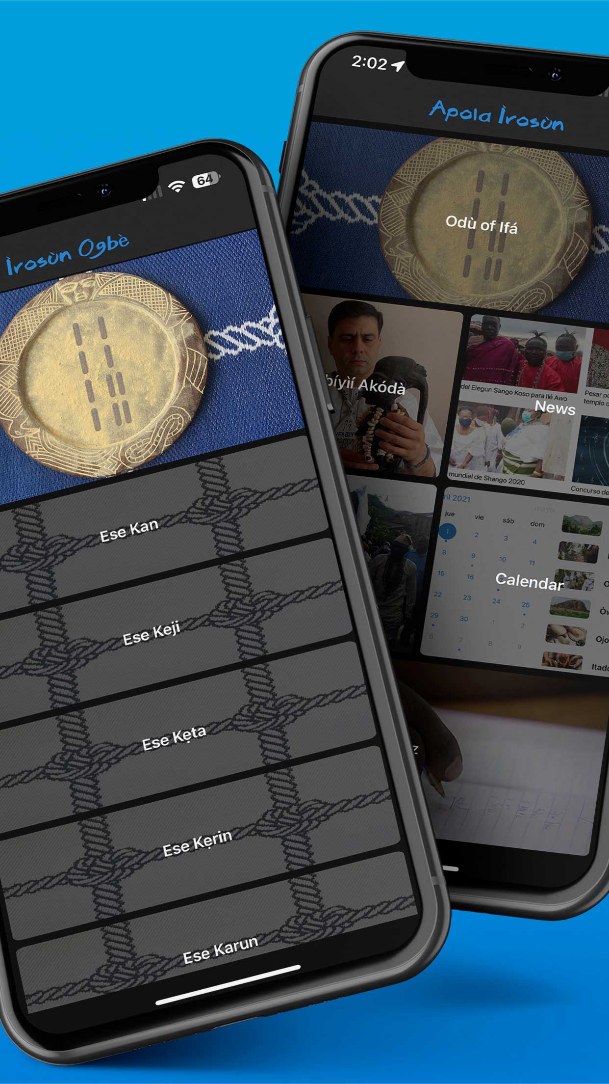App Apola Irosun, versos y audios de los Odù de Irosun - Ilé Awo