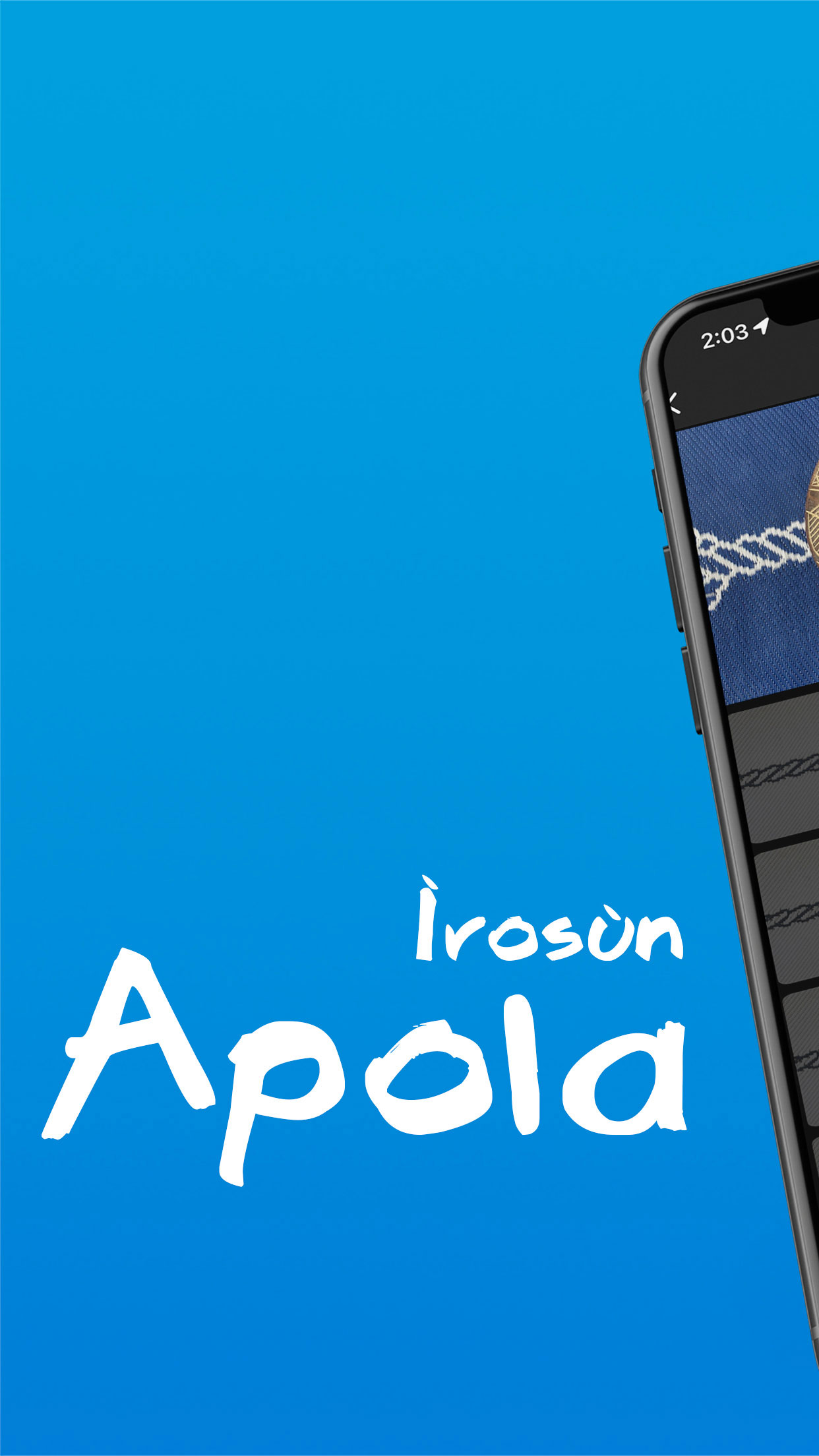 App Apola Irosun, versos y audios de los Odù de Irosun - Ilé Awo