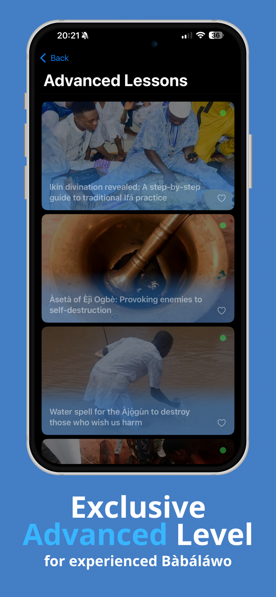 Ifá Tradicional, the best app with lessons and Ifá Ceremonies